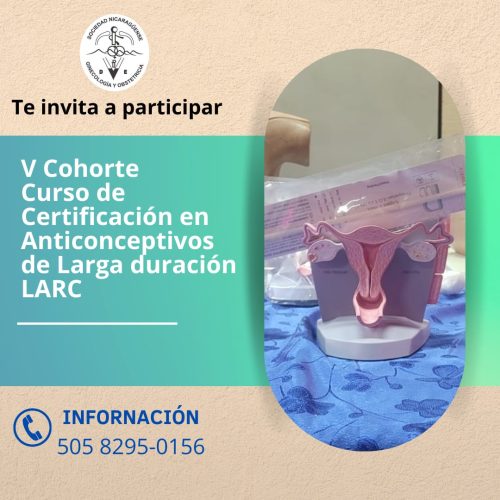 V Cohorte Ciertificación en Anticonceptivos de Larga duración LARC ...